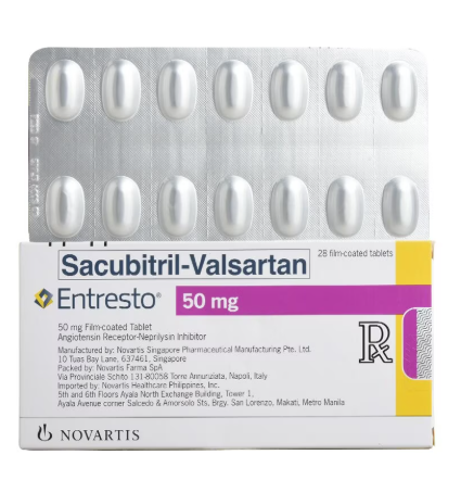 Entresto 50mg (Sacubitril-Valsartan) – THOG Pharmacy Co