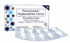 Paradrin (Paracetamol+Orphenadrine) – THOG Pharmacy Co