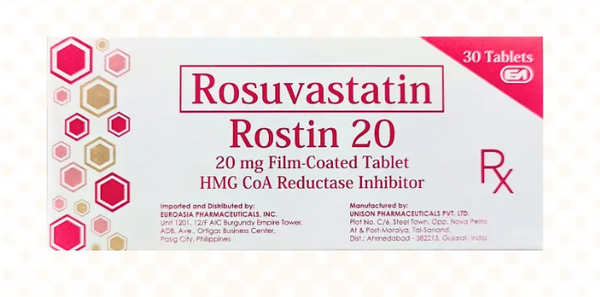 Rostin (Rosuvastatin Calcium) – THOG Pharmacy Co