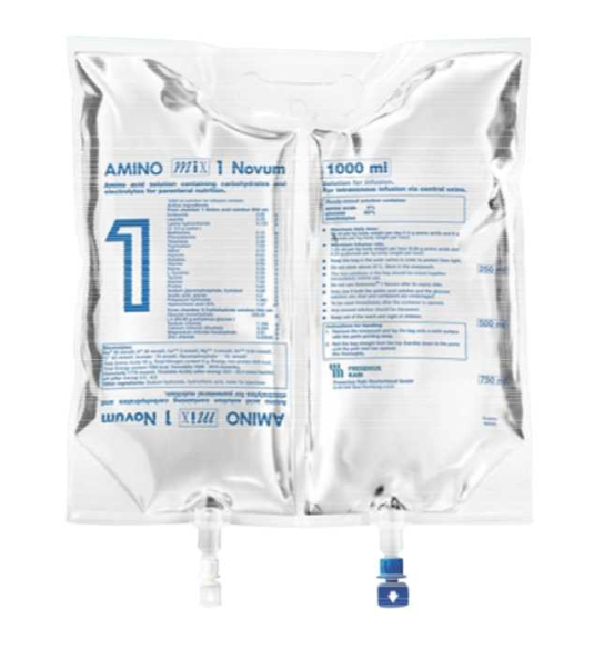 Aminomix Peripheral (Amino Acid + Glucose + Electrolytes) – THOG ...