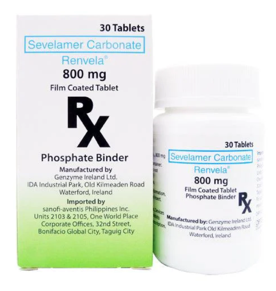 Renvela (Sevelamer Carbonate) – THOG Pharmacy Co