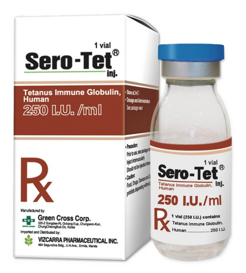 Serotet (Tetanus Human Immunoglobulin) – THOG Pharmacy Co