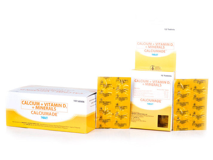 Calciumade (Calcium + Vitamin D3 + Minerals) – THOG Pharmacy Co