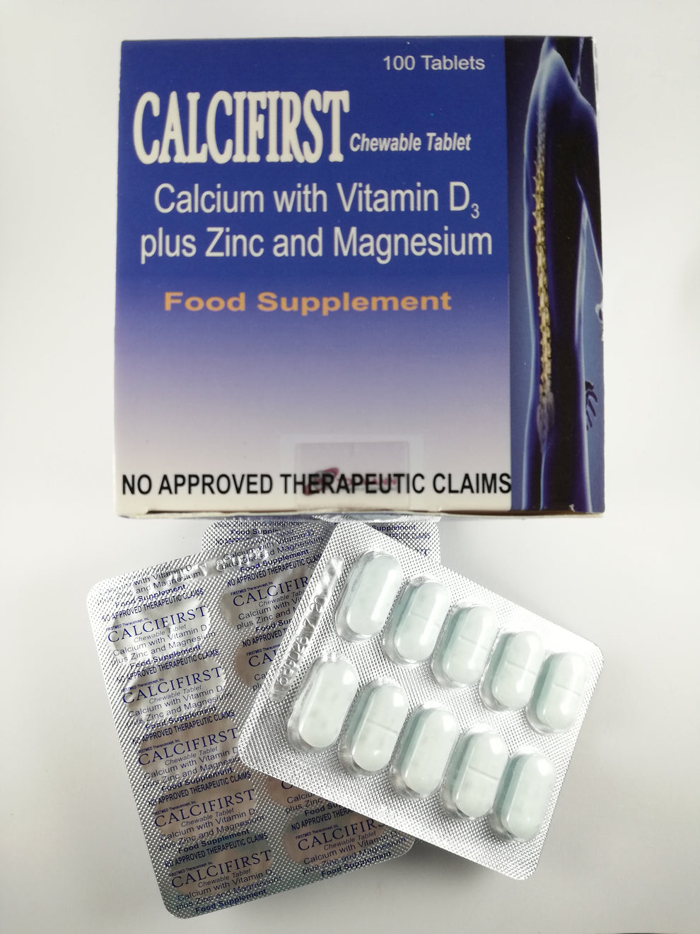 CalciFirst (Calcium + Vitamin D3 + Zinc + Magnesium) – THOG Pharmacy Co