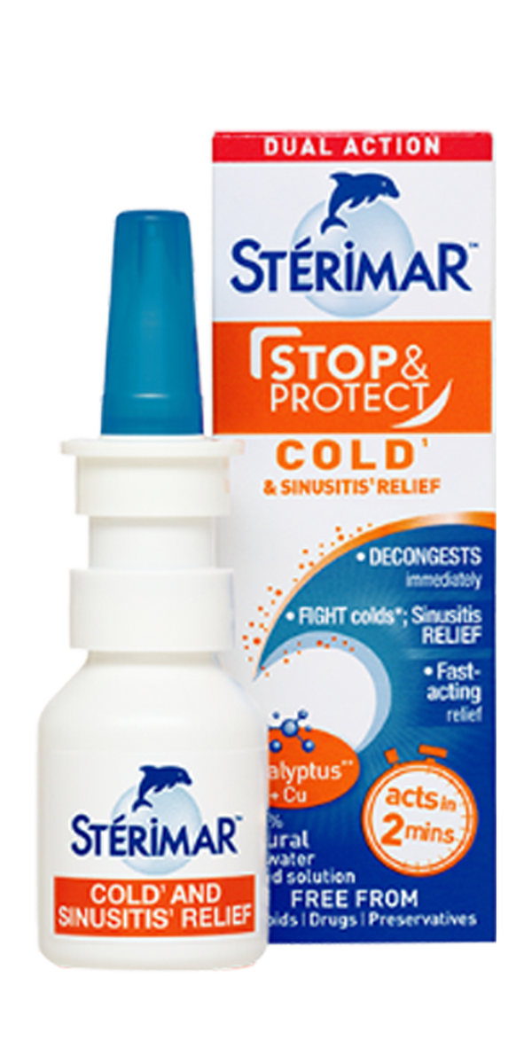STÉRIMAR™ Stop & Protect™ Cold & Sinusitis Relief – THOG Pharmacy Co