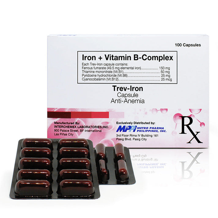 Trev-Iron (Iron + Vitamin B Complex) – THOG Pharmacy Co